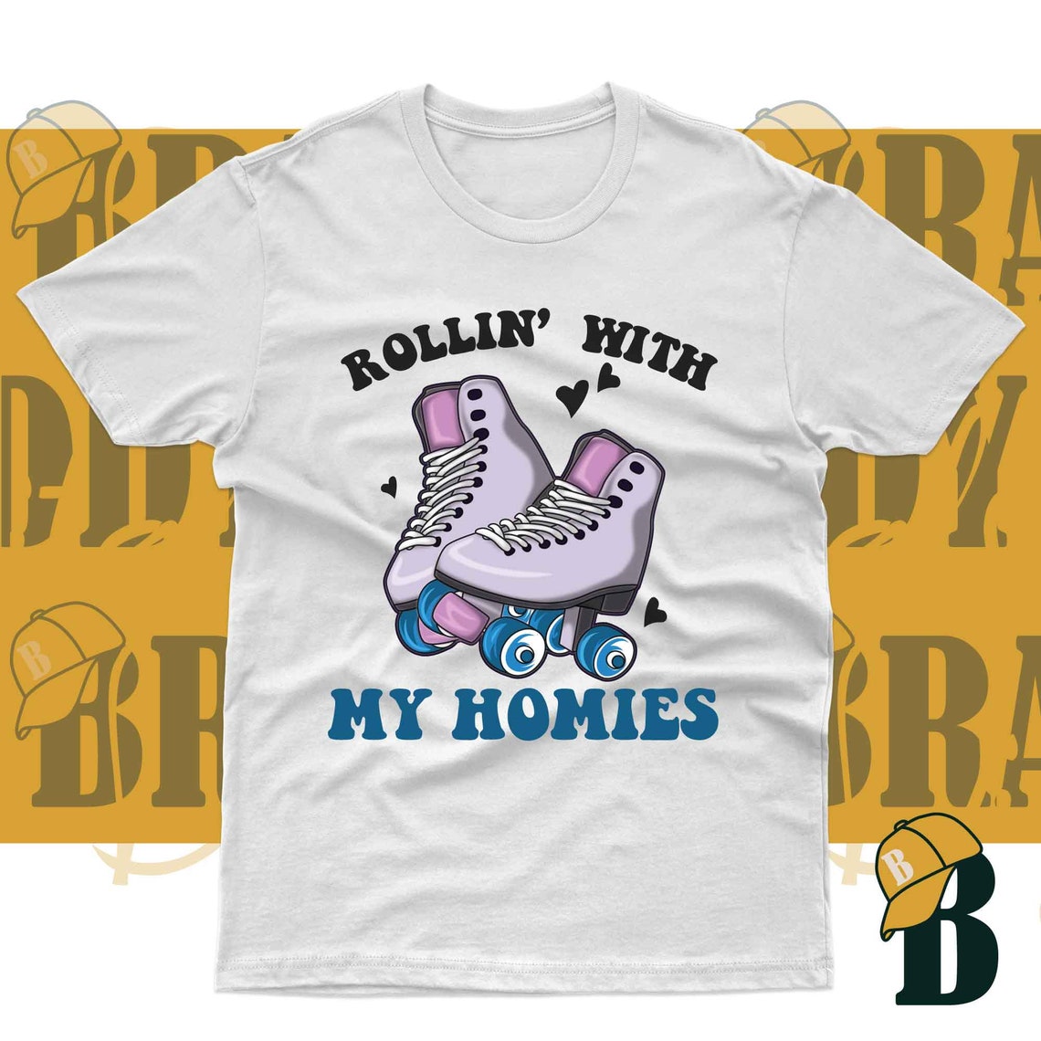 Rollin With the Homies Png Clueless Quote Rollin With My - Etsy