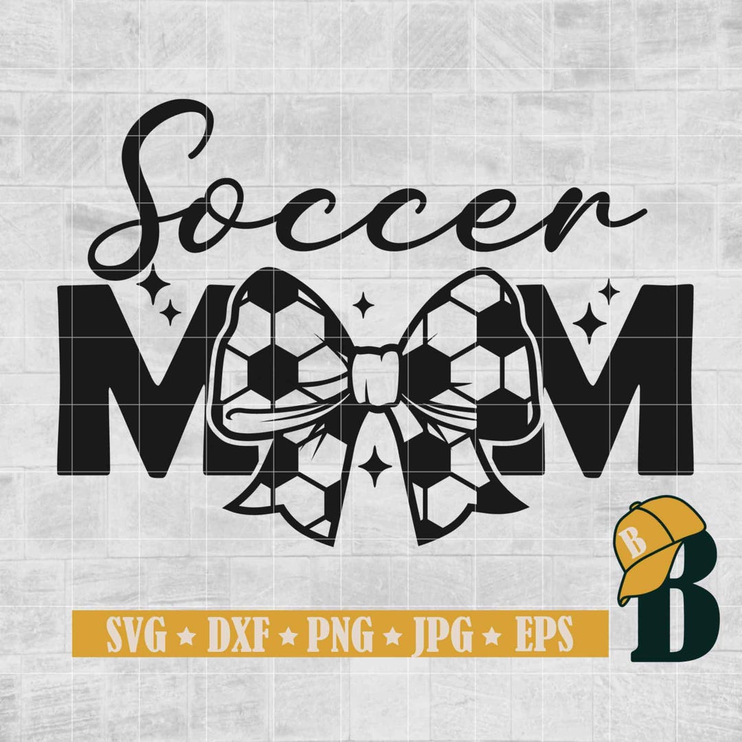 Socccer Mom Svg, Coquette Mom Svg, Sports Svg, Socccer Svg, Cheer Mom ...