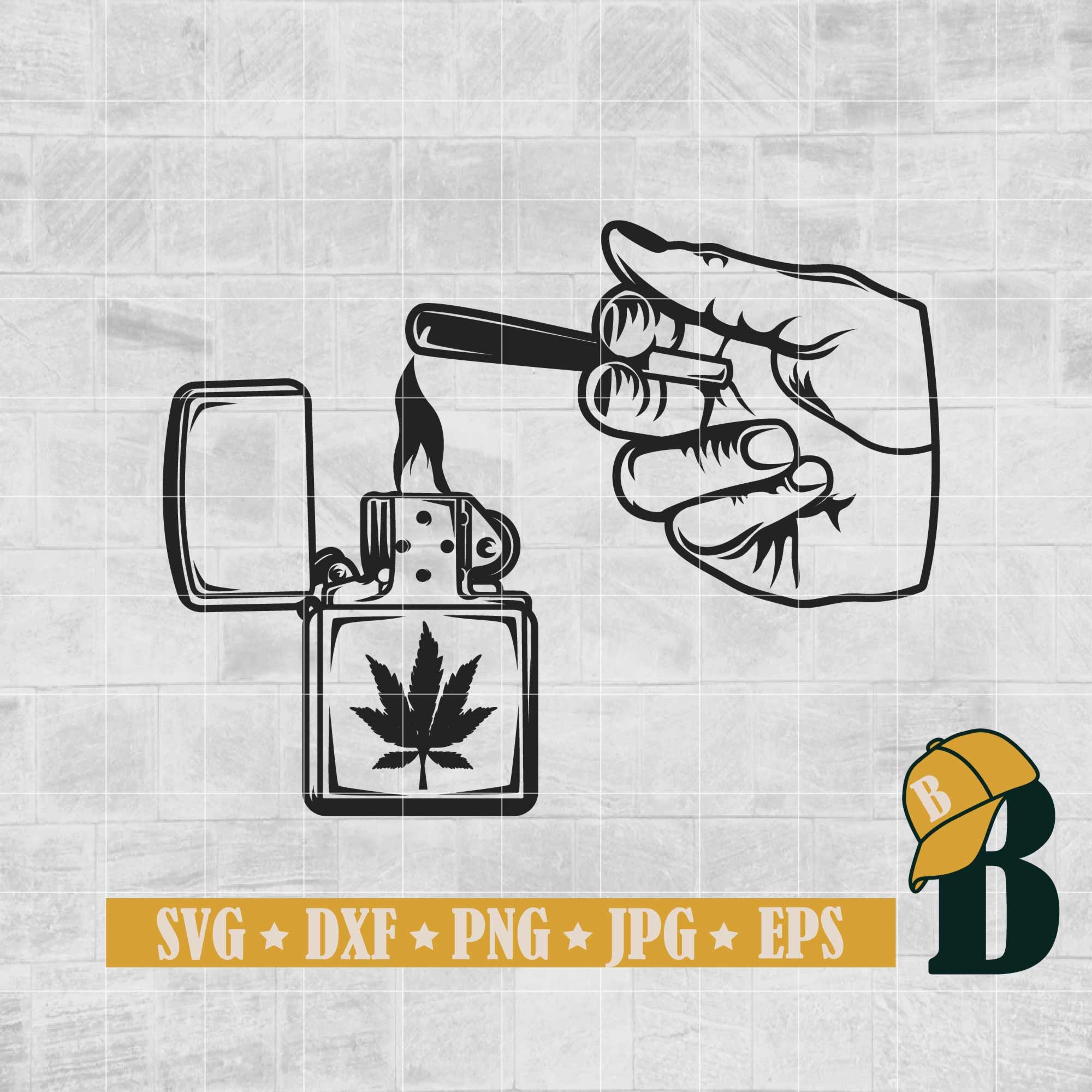 Hands Lighting Joint Svg Png, Smoking Weed Joint Svg, Smoking Cannabis ...