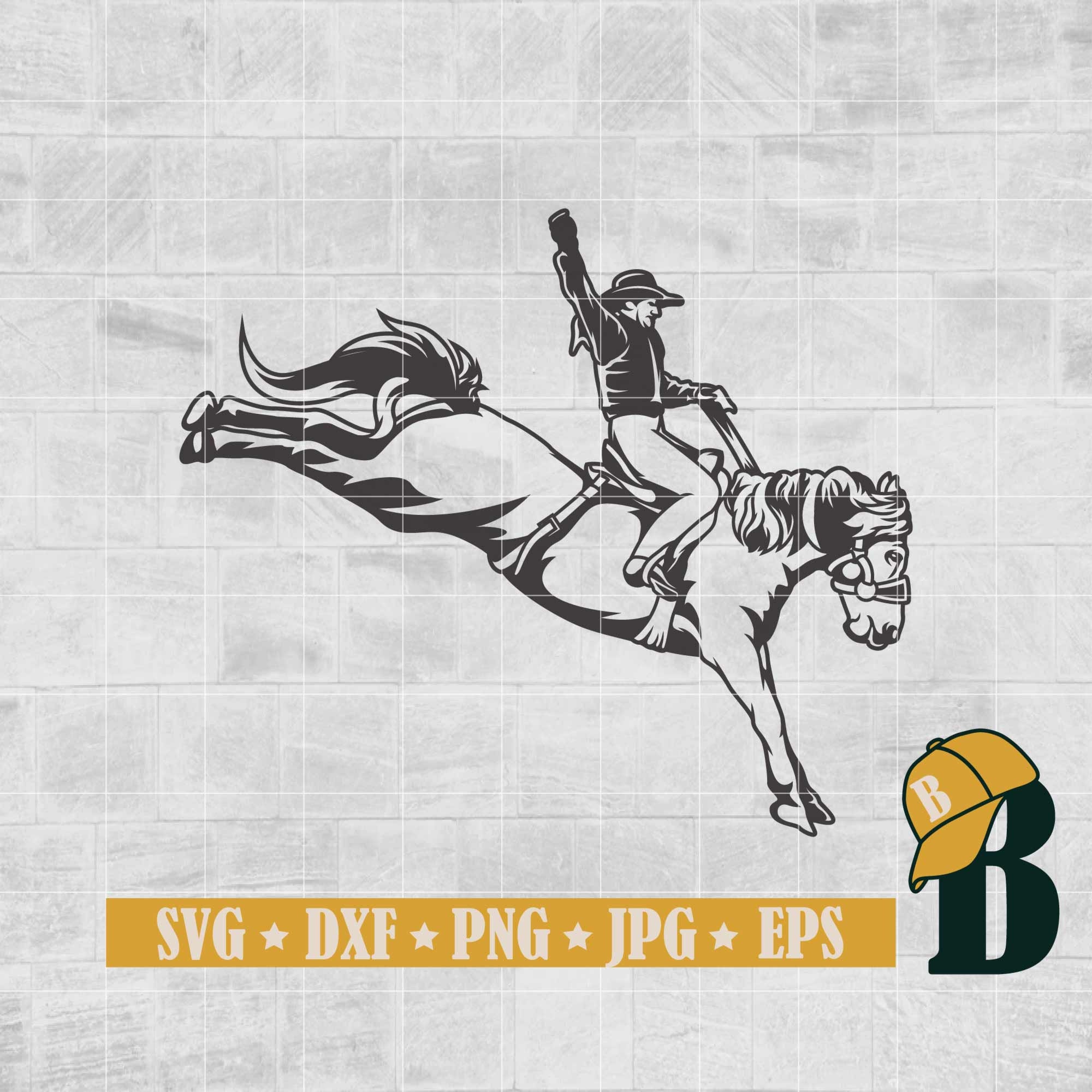 Rodeo Svg Png Cowboy Svg Bull Riding Svg Ranch Western - Etsy