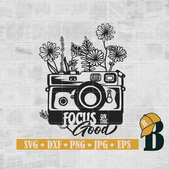 Focus on the Good Svg Inspirational Svg Vintage Svg Retro - Etsy