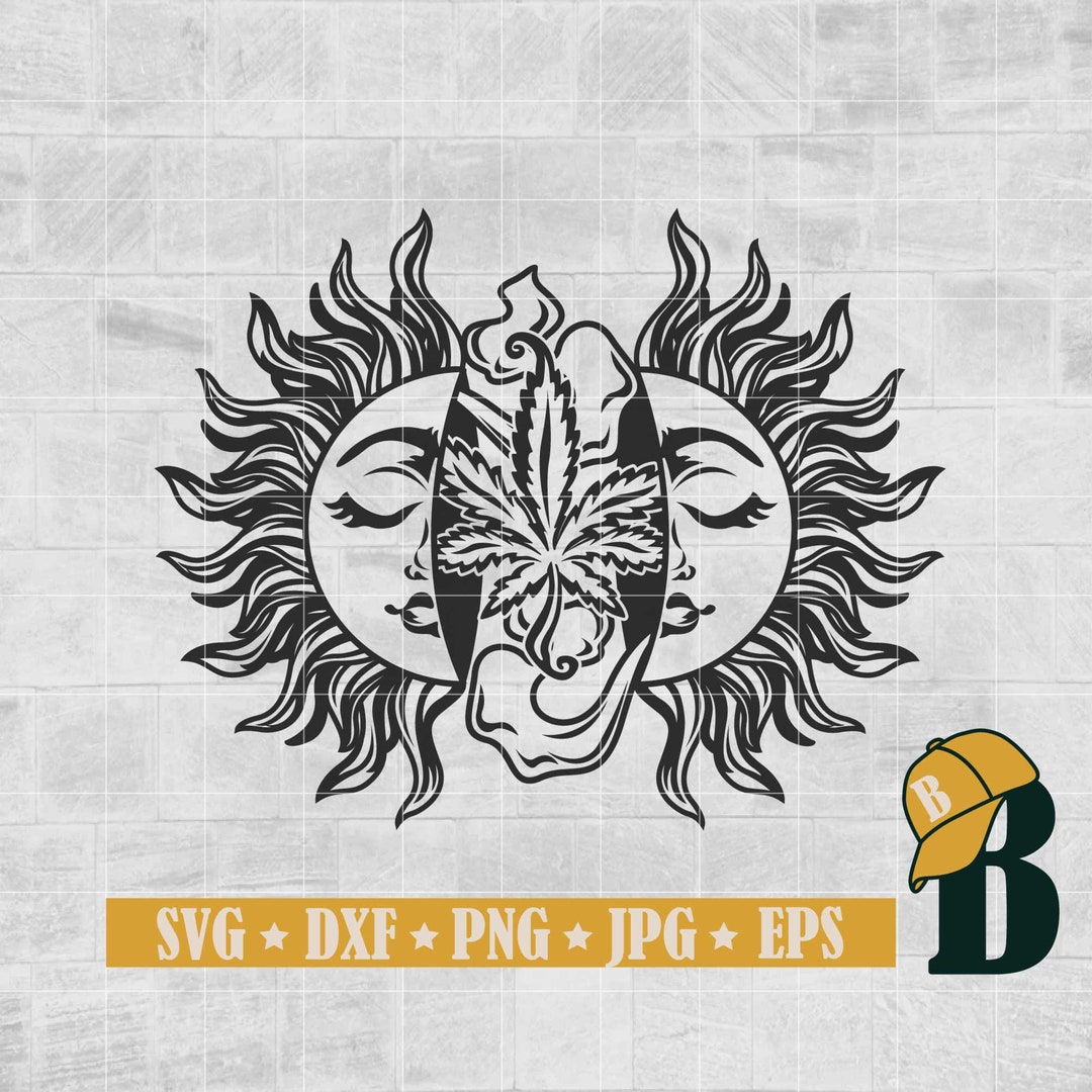 Sun Weed Svg Cannabis Svg Marijuana Svg Weed Svg 420 Svg - Etsy