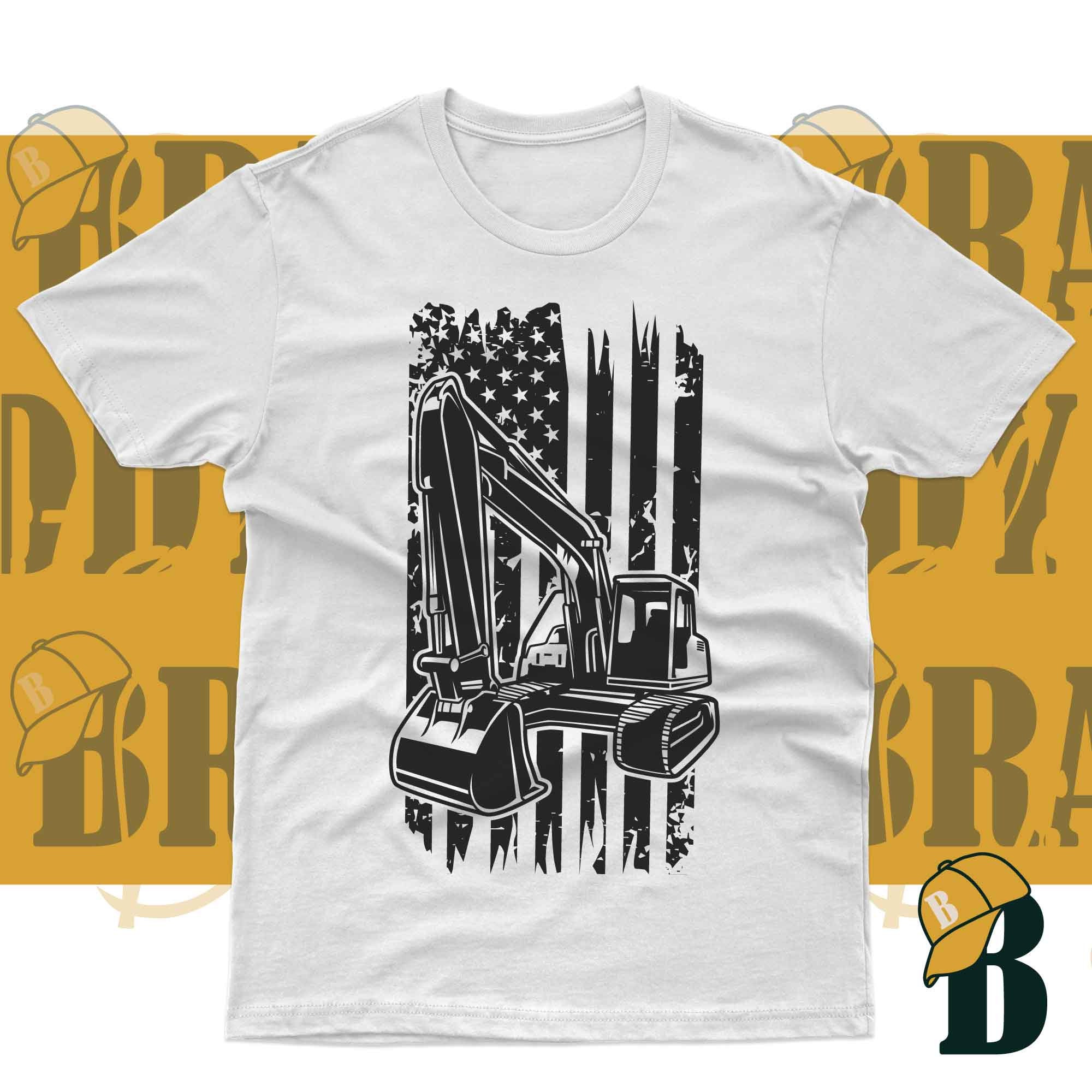 Bagger Svg Bagger Clipart US Bagger Svg Heavy Equipment - Etsy Schweiz