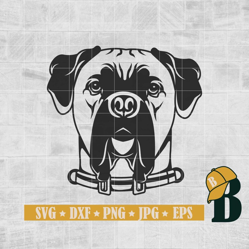 Boxer SVG PNG Boxer Dog Svg Pet Dog Svg Animal Svg Canine - Etsy