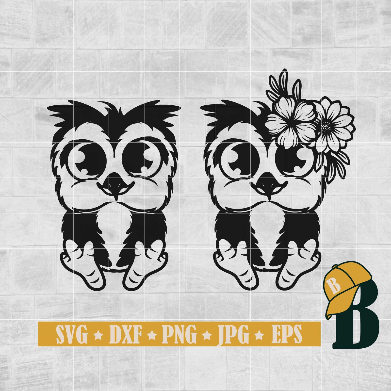 Owl Svg Floral Owl Svg Cute Owl Svg Baby Owl Svg Night Owl - Etsy
