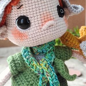 Сrochet Amigurumi Pattern Doll Pilot Aviator With Airplane PDF English ...