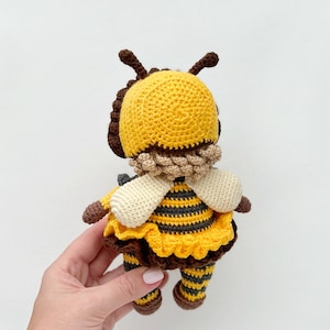 Bee Girl PATTERN PDF in English Crochet Pattern Amigurumi Doll Stuffed ...