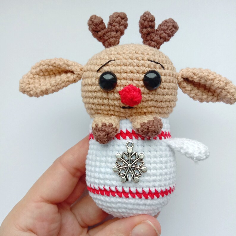 Christmas Crochet Amigurumi Pattern Set 7 in 1 Mittens Elf - Etsy