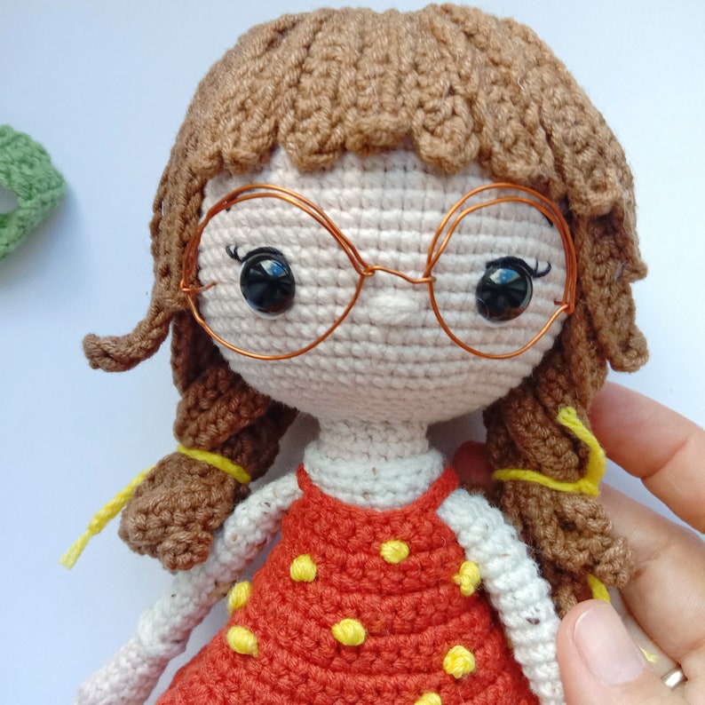 Сrochet Amigurumi Pattern Autumn Doll PDF English Doll Diy - Etsy