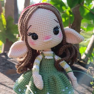 Сrochet Amigurumi Pattern Forest Fairy PDF English Amigurumi Doll ...