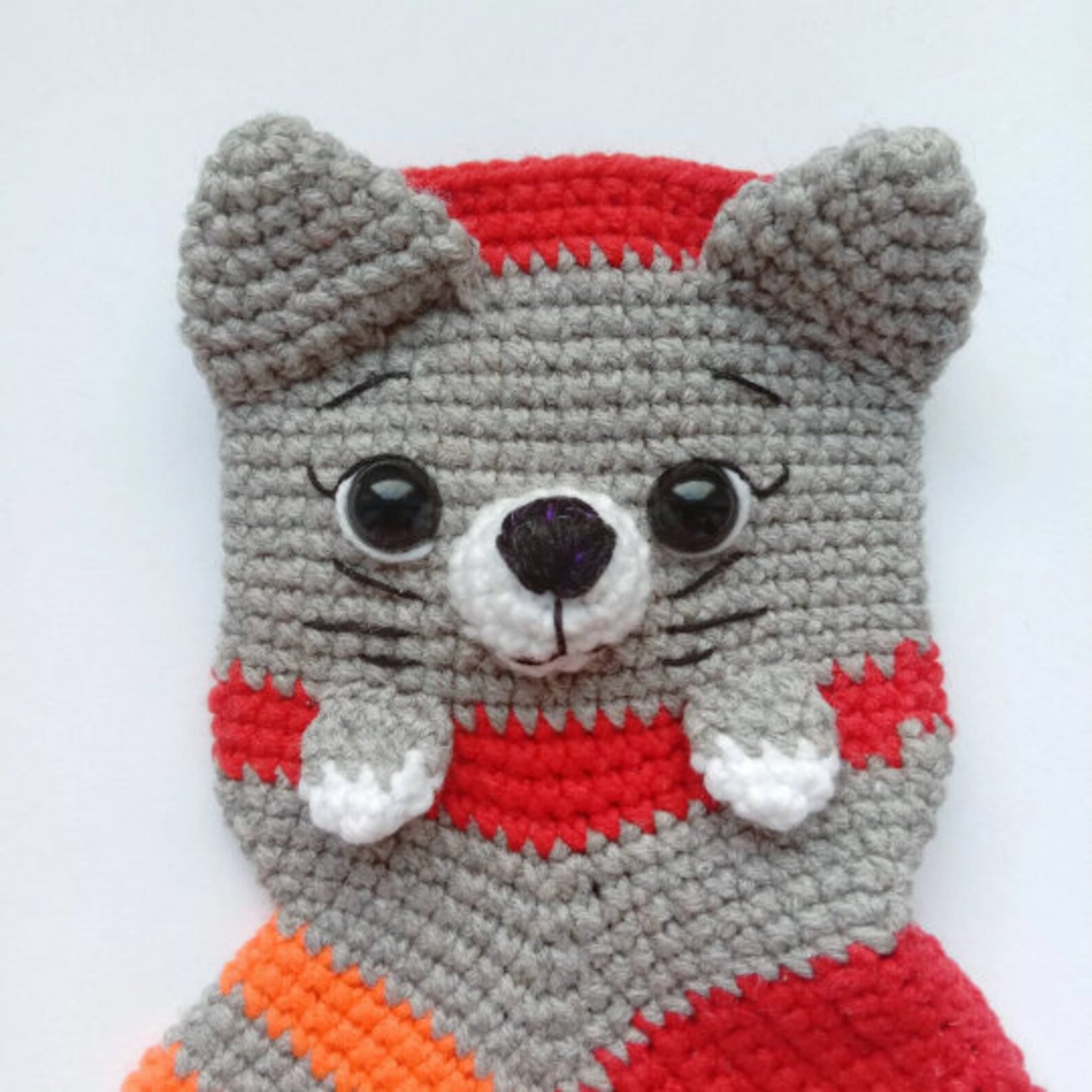 Christmas Crochet Amigurumi Pattern Stocking Cat PDF English - Etsy