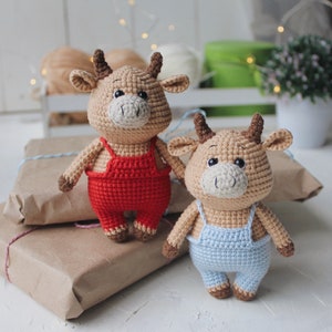 Crochet Amigurumi Pattern Little Bull PDF ENGLISH Pattern Crochet Bull ...