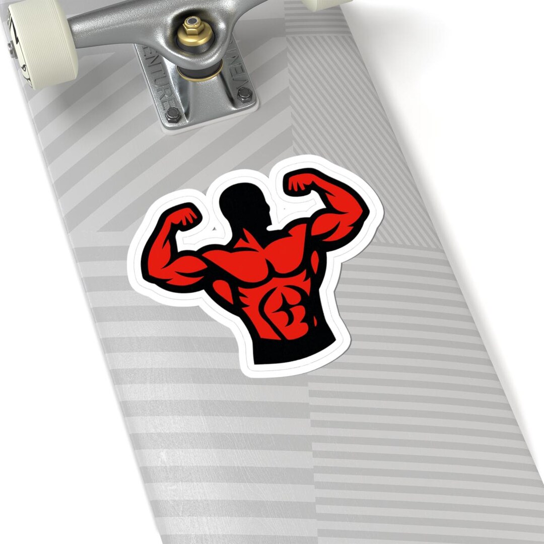 Muscle Flex Kiss-cut Stickers | Workout Motivation Decals, Gym Gear ...