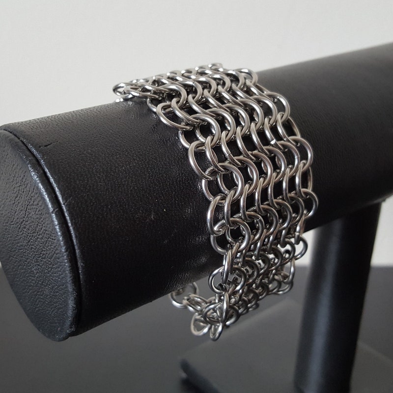 Chainmaille Cuff - Etsy