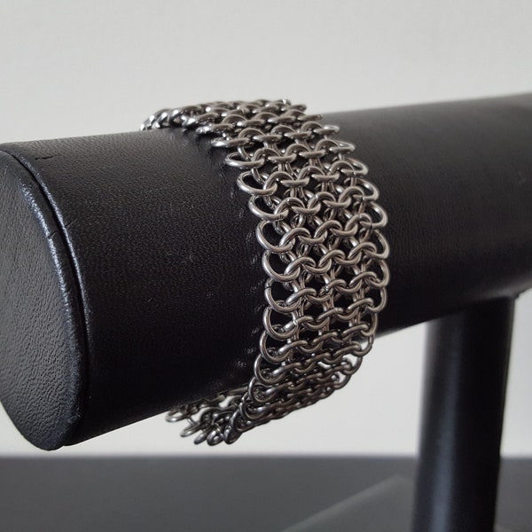 Chainmaille Cuff - Etsy