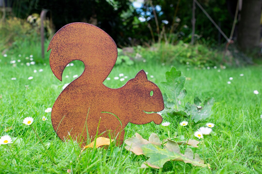Metal Plug Squirrel Rust Optic - Etsy