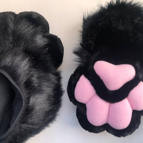 Premade Fursuit Feet Black - Etsy