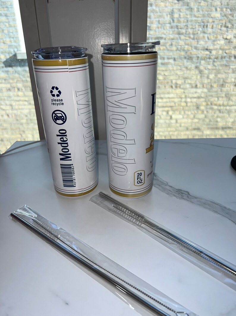 Modelo Beer 20oz Tumbler for Mom or Dad. Termo De Modelo El Papa O La ...