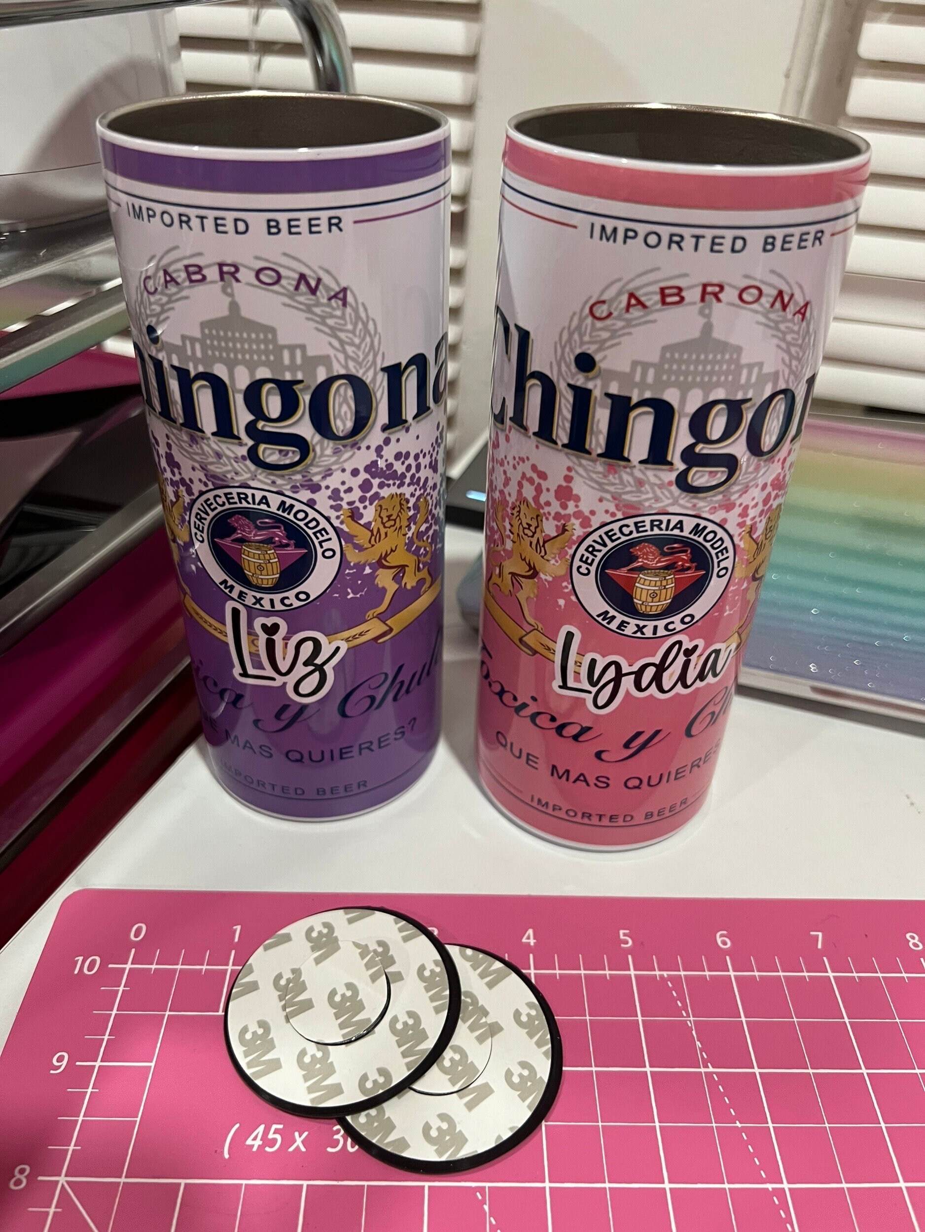 Chingona Tumblers 20oz Chingona Vaso Termo Personalizado De 20 Oz ...