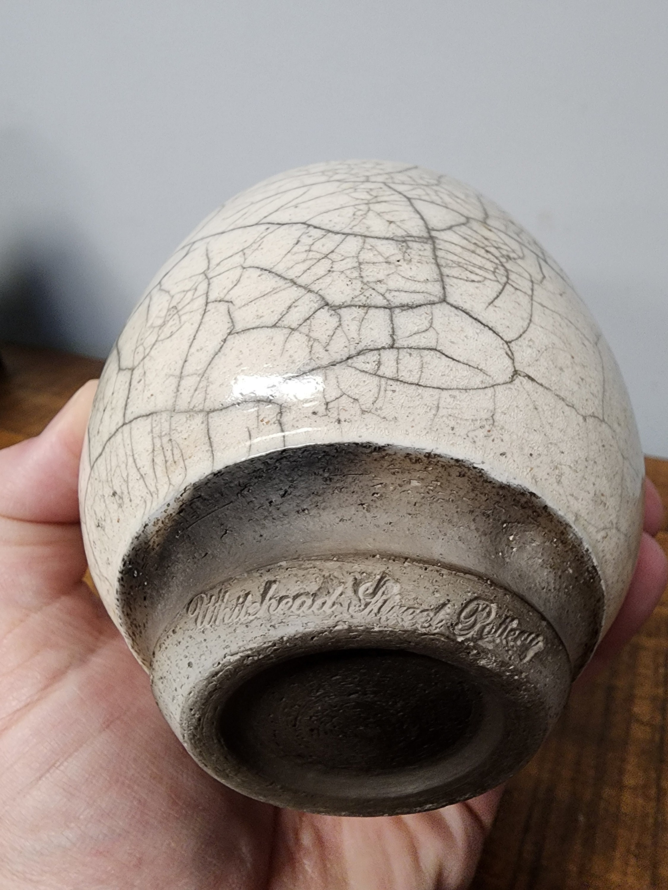 Whitehead Street Pottery Raku Fired Vase - Etsy