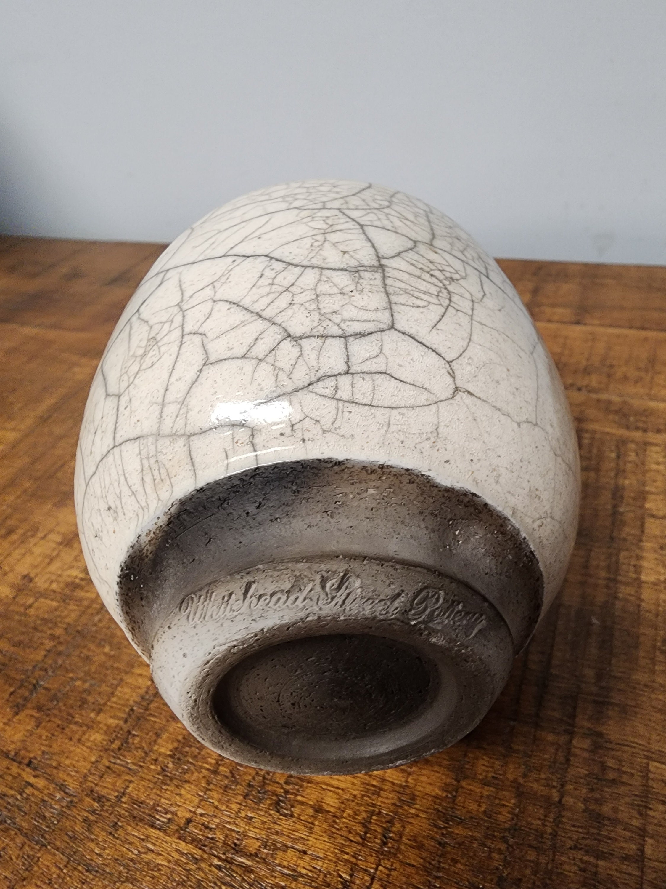 Whitehead Street Pottery Raku Fired Vase - Etsy