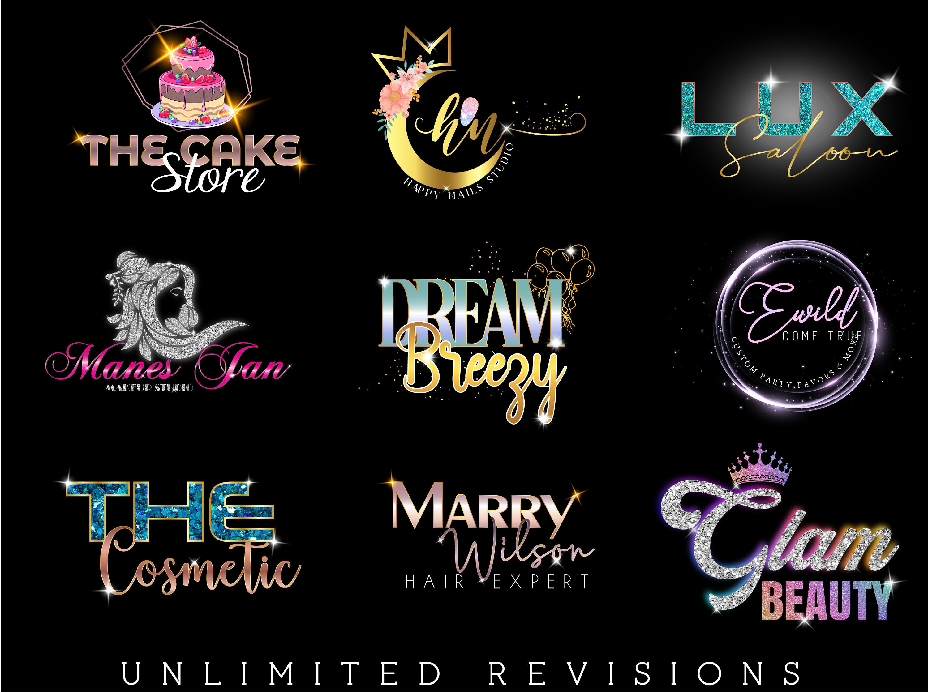 We Will Create a Custom Logo for Your Business Custom Logo | Etsy