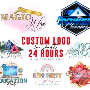Custom Logo and Branding, Sweet Treat Logo, Personalized Business Logo ...