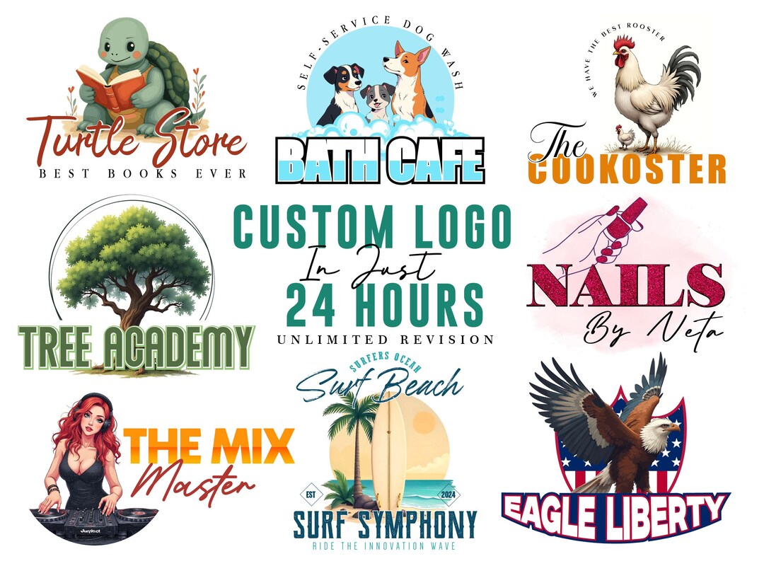 Professional Logo Design for Small Business | Modern Custom Brand Logo ...