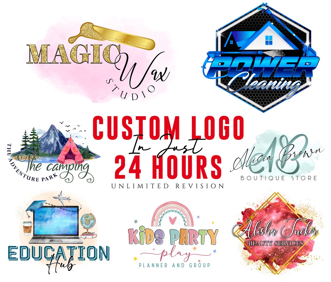 We Will Create a Custom Logo for Your Business, Custom Logo Maker ...