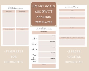 Digital Journal Daily Planner Template iPad Journal Compatible With ...