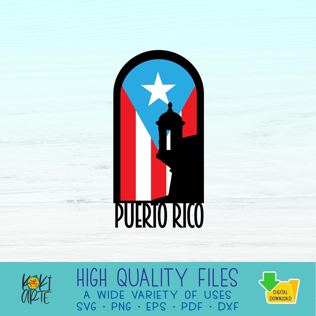 Puerto Rico Garita Morro Arc High Quality Digital Download File for ...
