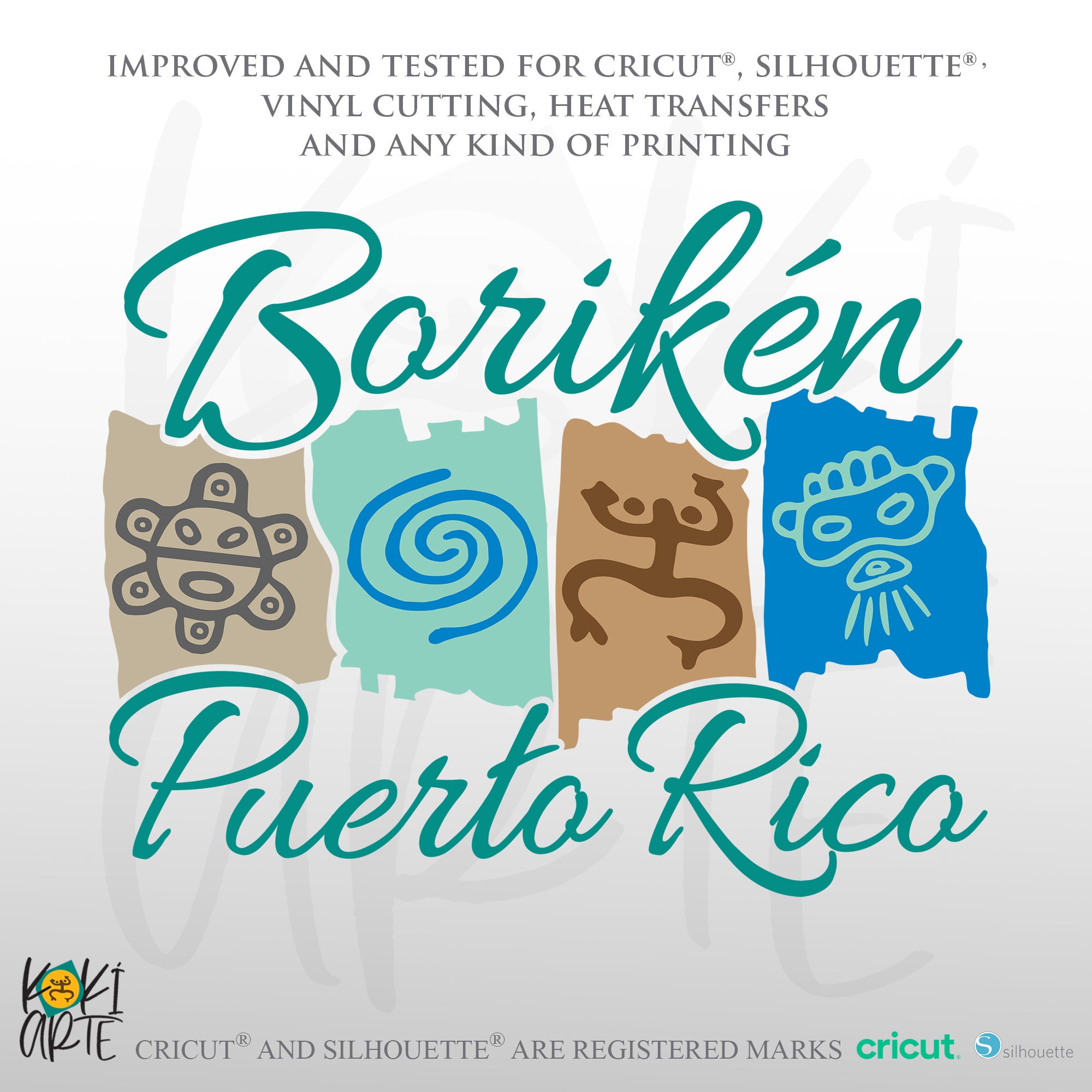 Boriken Taino Boriken Taino Pride Icons Clipart Vinyl - Etsy México