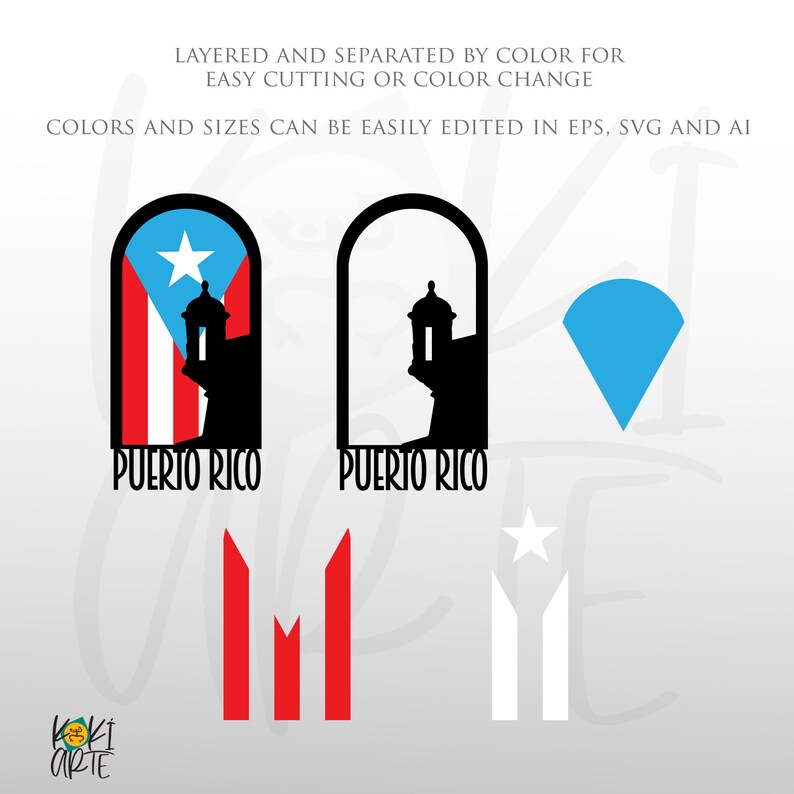 Puerto Rico Garita Morro Arc, High Quality Files, Svg, Png, Ai, Eps ...