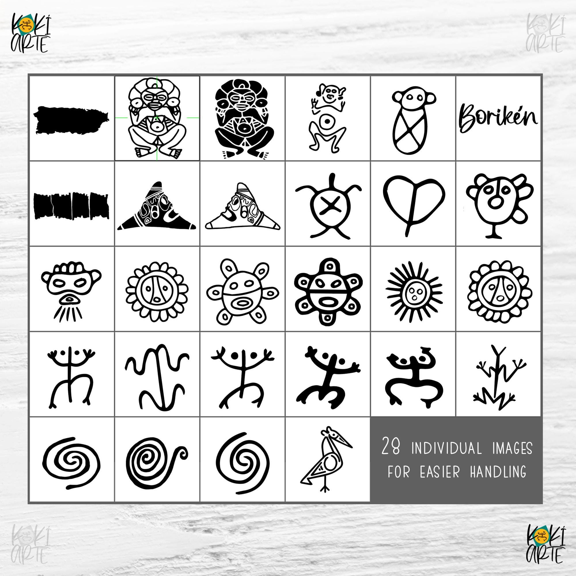 Puerto Rico Taino Symbols And Meanings