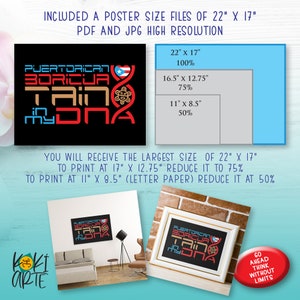 Puerto Rican Taino in My DNA, High Quality Digital Download Files for ...