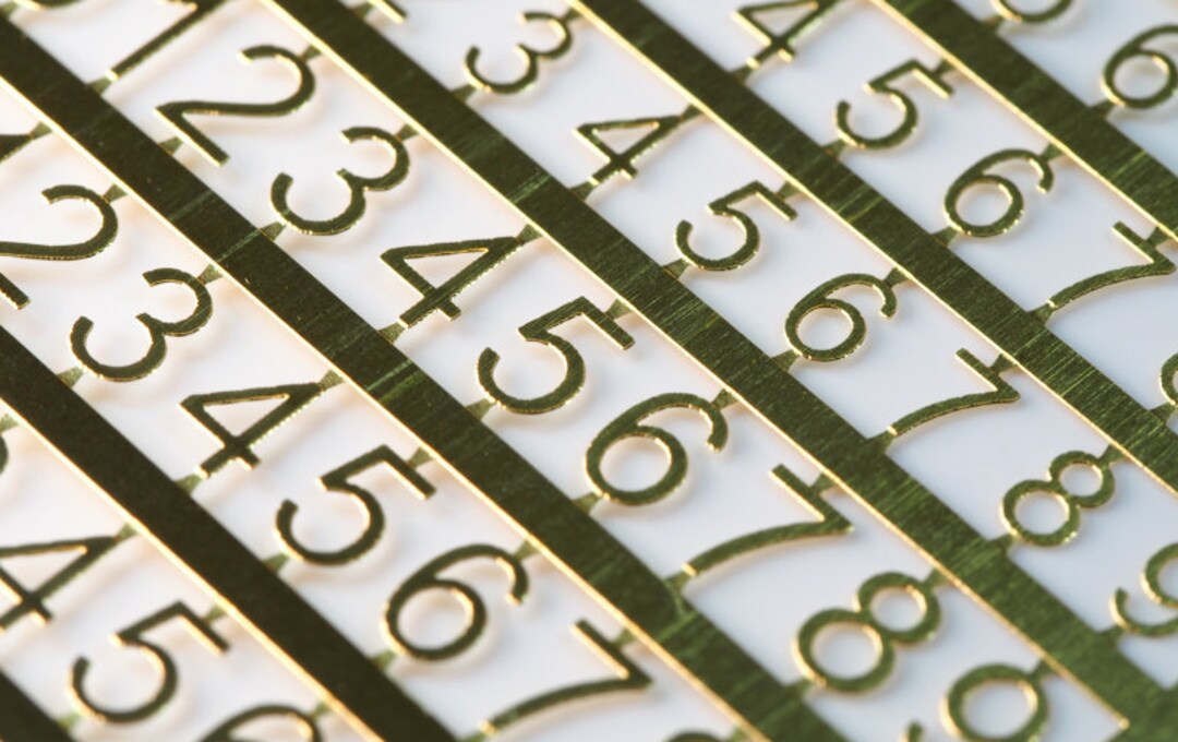 PE Numbers: 4mm & 5mm - All Scales - Photo-etch (matho Models 80007) - Etsy