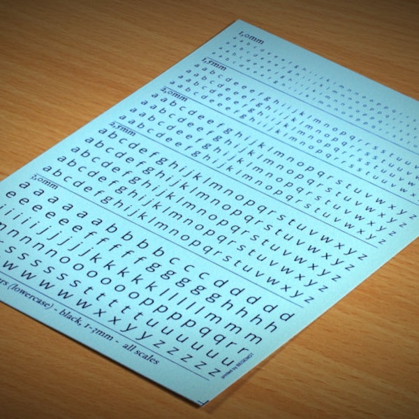 1 25 Scale Decals - Etsy