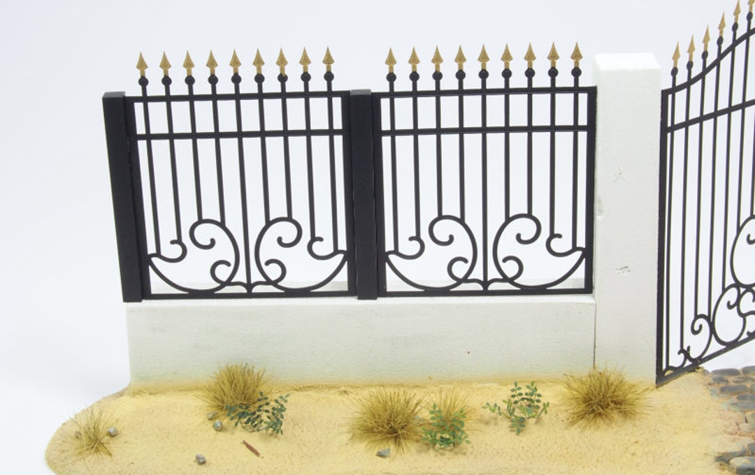 Metal Fence A 1:35 Scale Photo-etch Sheets Unpainted and Unassembled ...