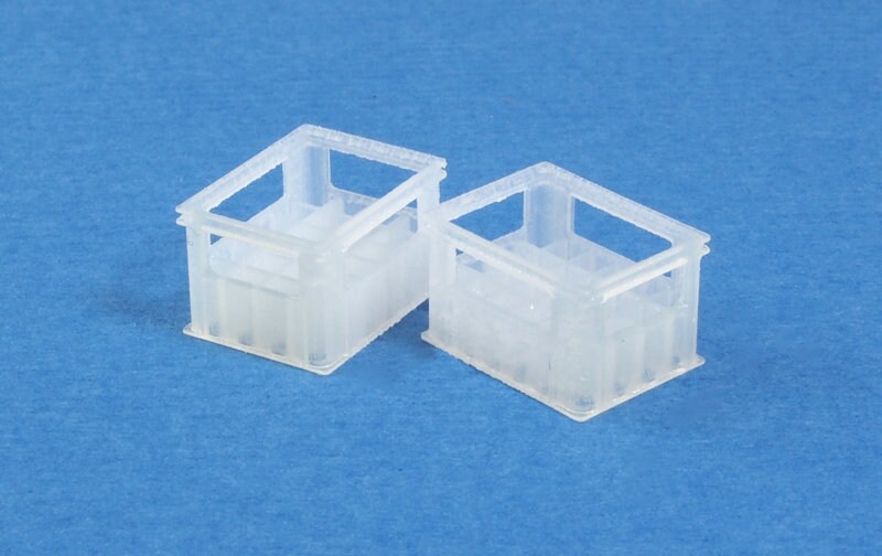 Plastic Crates for Bottles - 1:35 Scale - Unpainted - 3D Printed in Hi ...