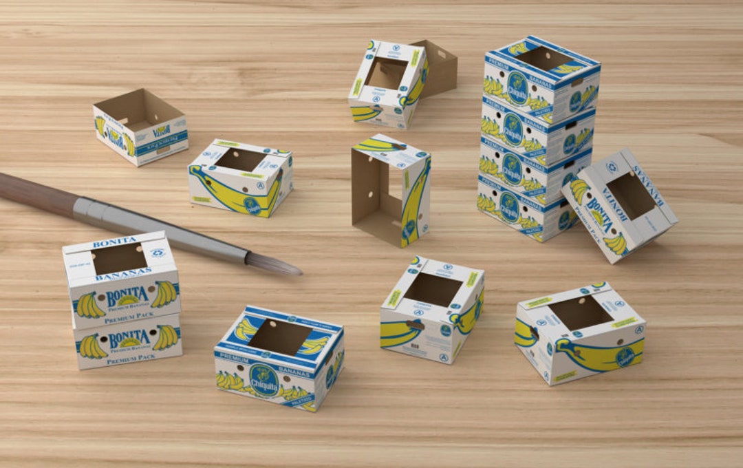 Banana Boxes - 1:35 Scale - Printed Paper (matho Models 35134) - Etsy