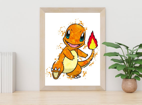 Pokemon Prints Illustration Instant Download Pokemon Digital - Etsy