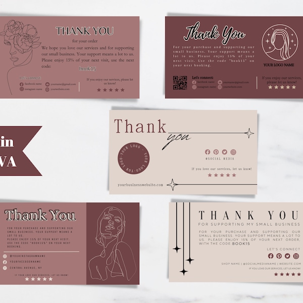 Esthetician Thank You Card - Etsy