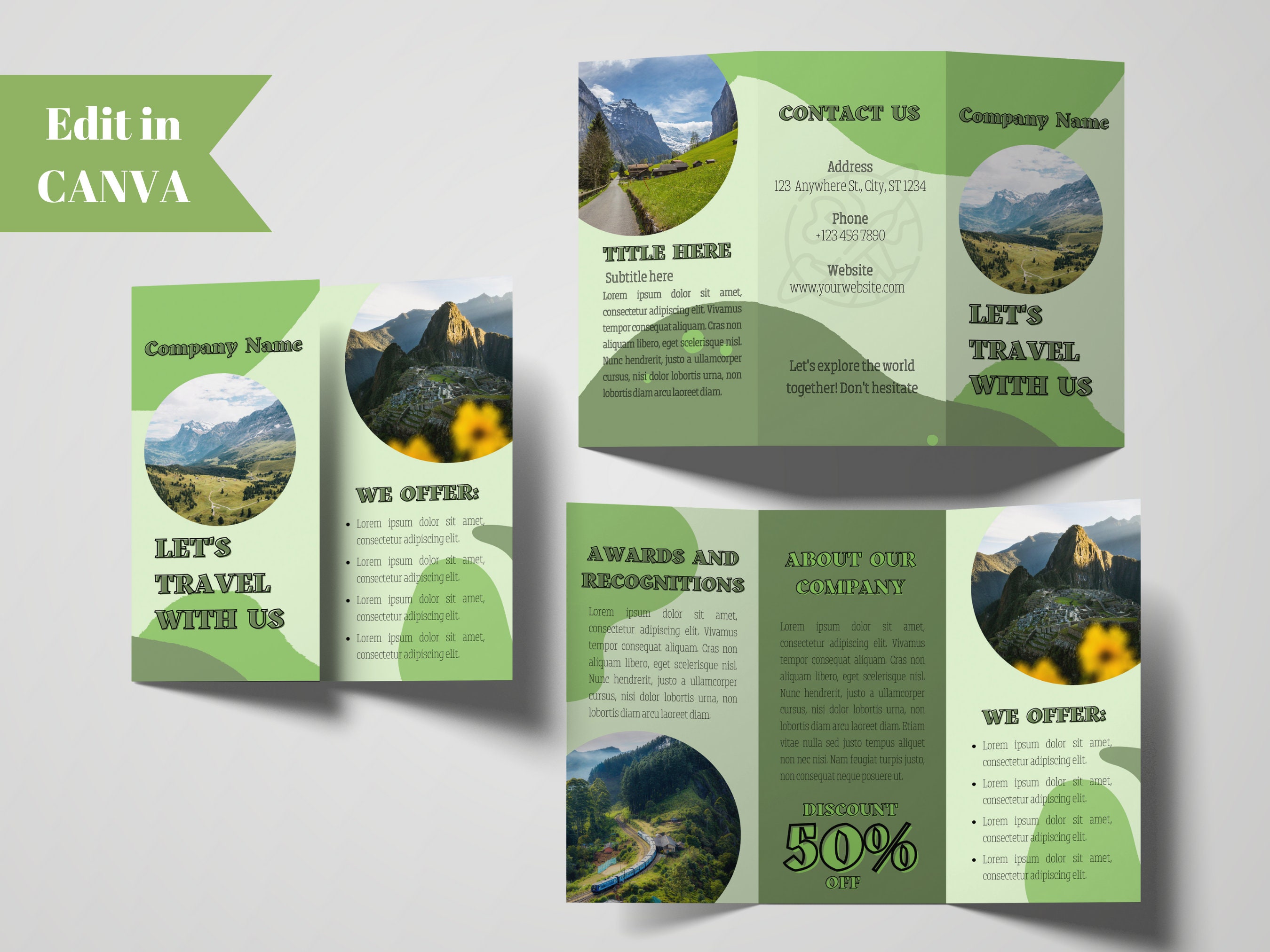 Travel And Tourism Brochure