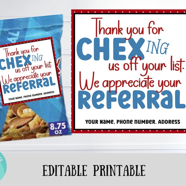 Chex Mix Tags - Etsy