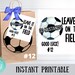 Editable Soccer Good Luck Gift Tag – Printable Team Treat (3x3 Inch) - Etsy