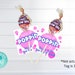Editable-back to School Lollipop Tag, PRINTABLE, Thanks for Popping in ...