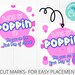 Editable-back to School Lollipop Tag, PRINTABLE, Thanks for Popping in ...