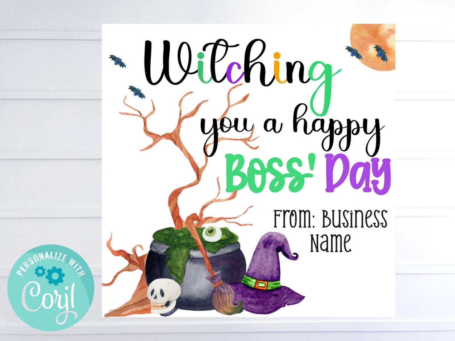 Happy Boss' Day Gift Tag Printable Best Boss Gift Favor Boss' Day Gift ...