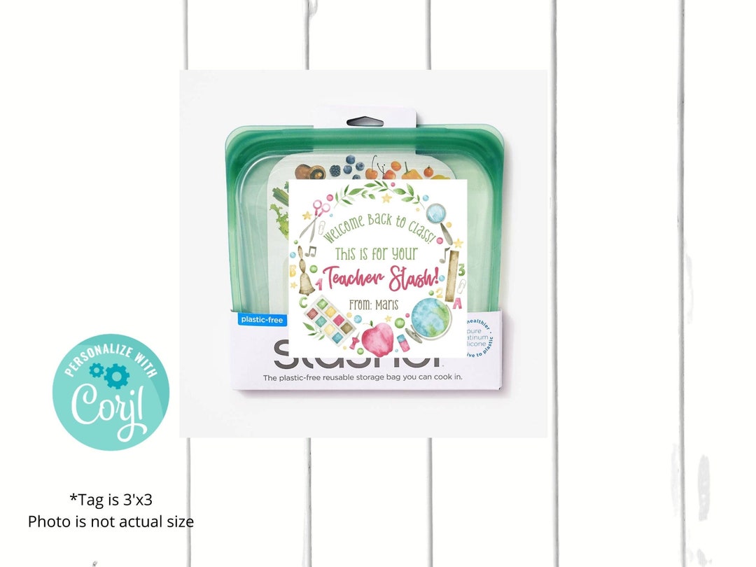 Teacher Stash, Welcome Back to School Gift Tag, First Day of School ...