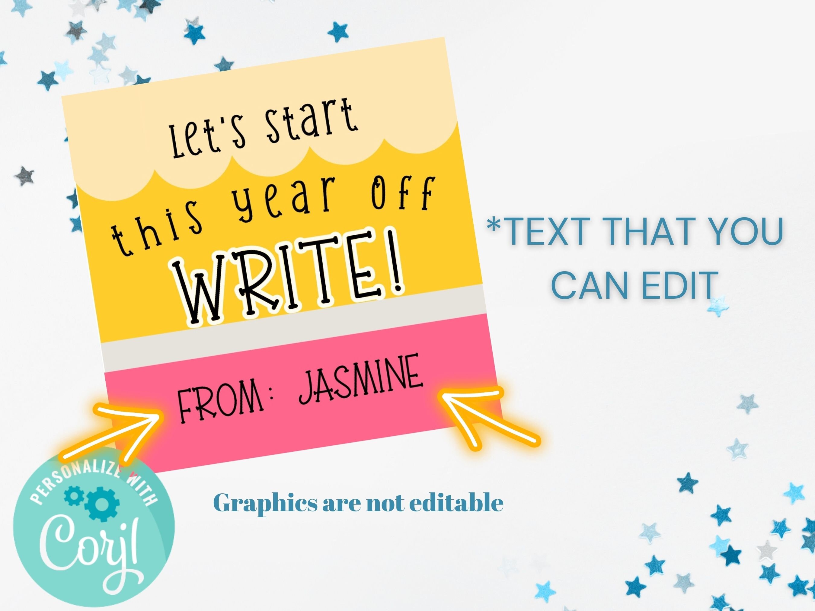 Back to School Printable First Day of School Gift Tag, Teach Gift Tags ...